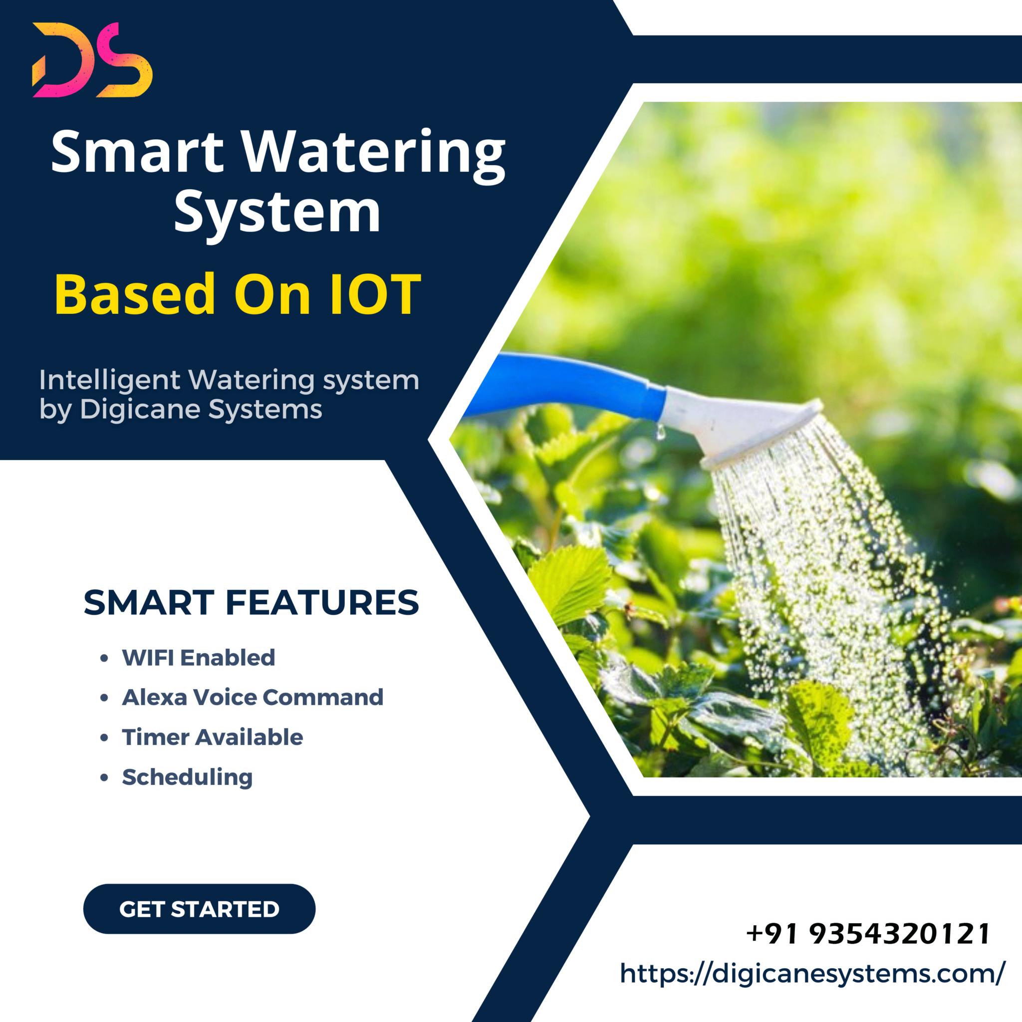 Smart Watering System Using IoT | Irrigation Project Report PDF